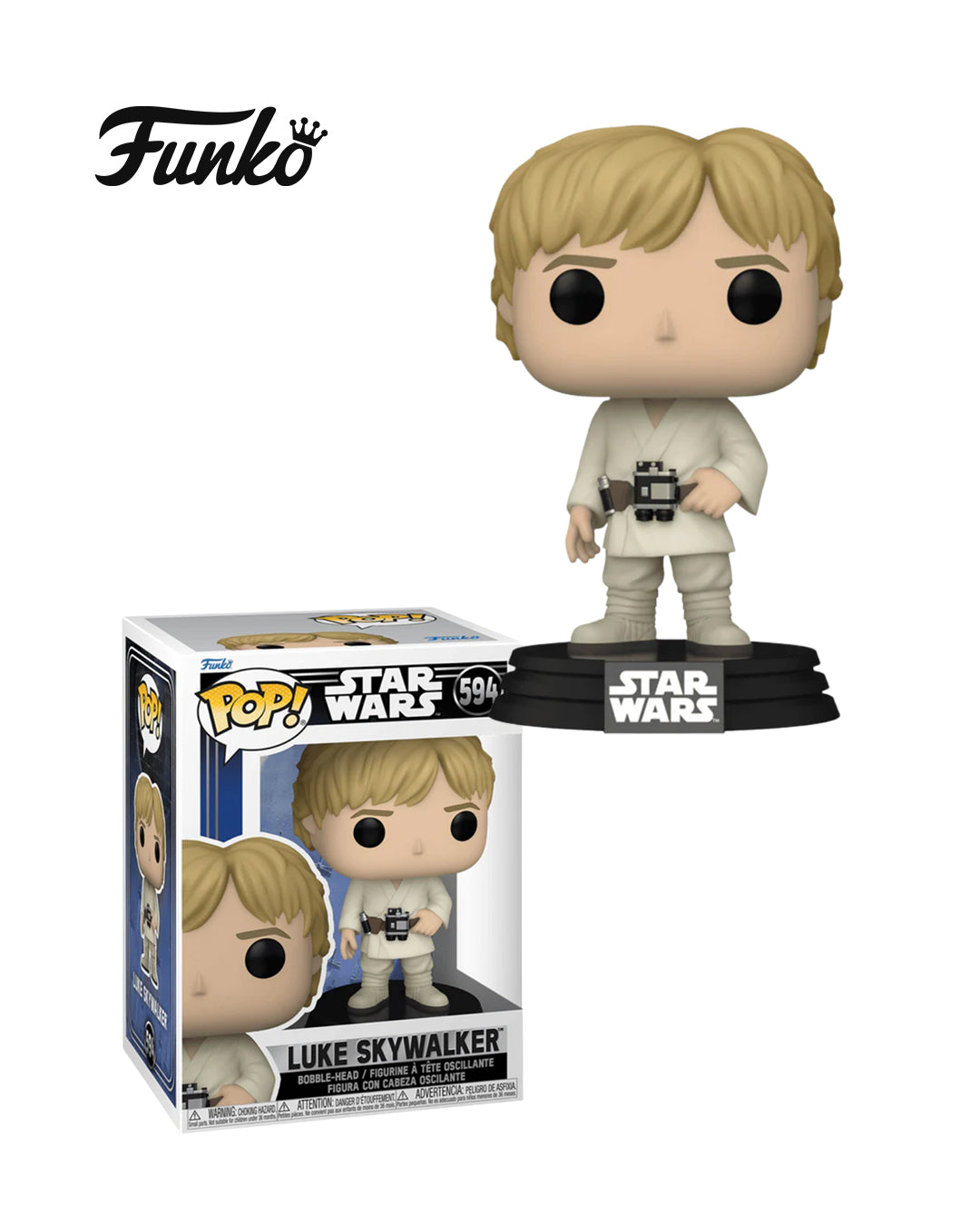 Funko Pop! (Star Wars) Luke Skywalker #594 – Figuras Chile